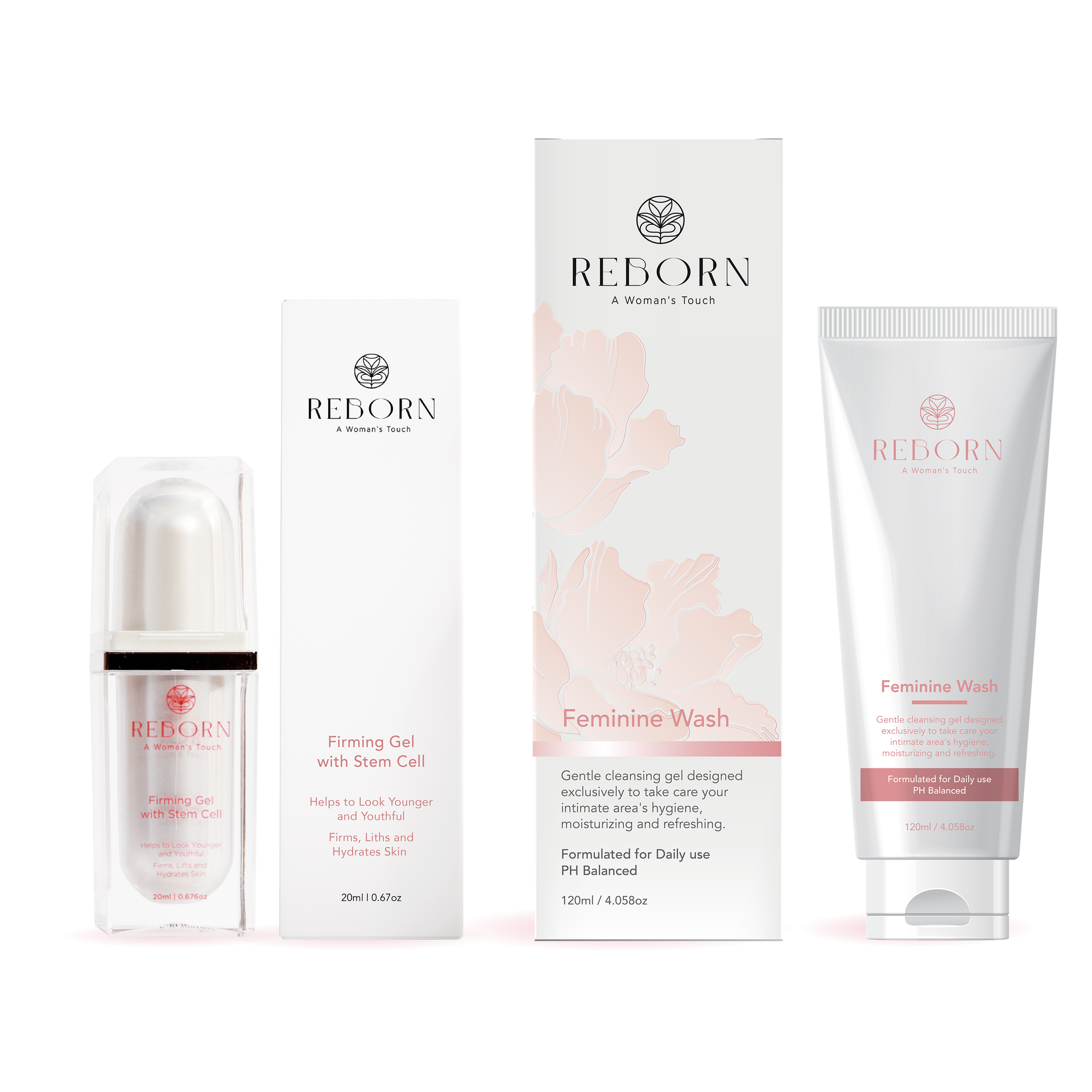 Intimate Hygiene Duo (Firming Gel + Feminine Wash) Reborn