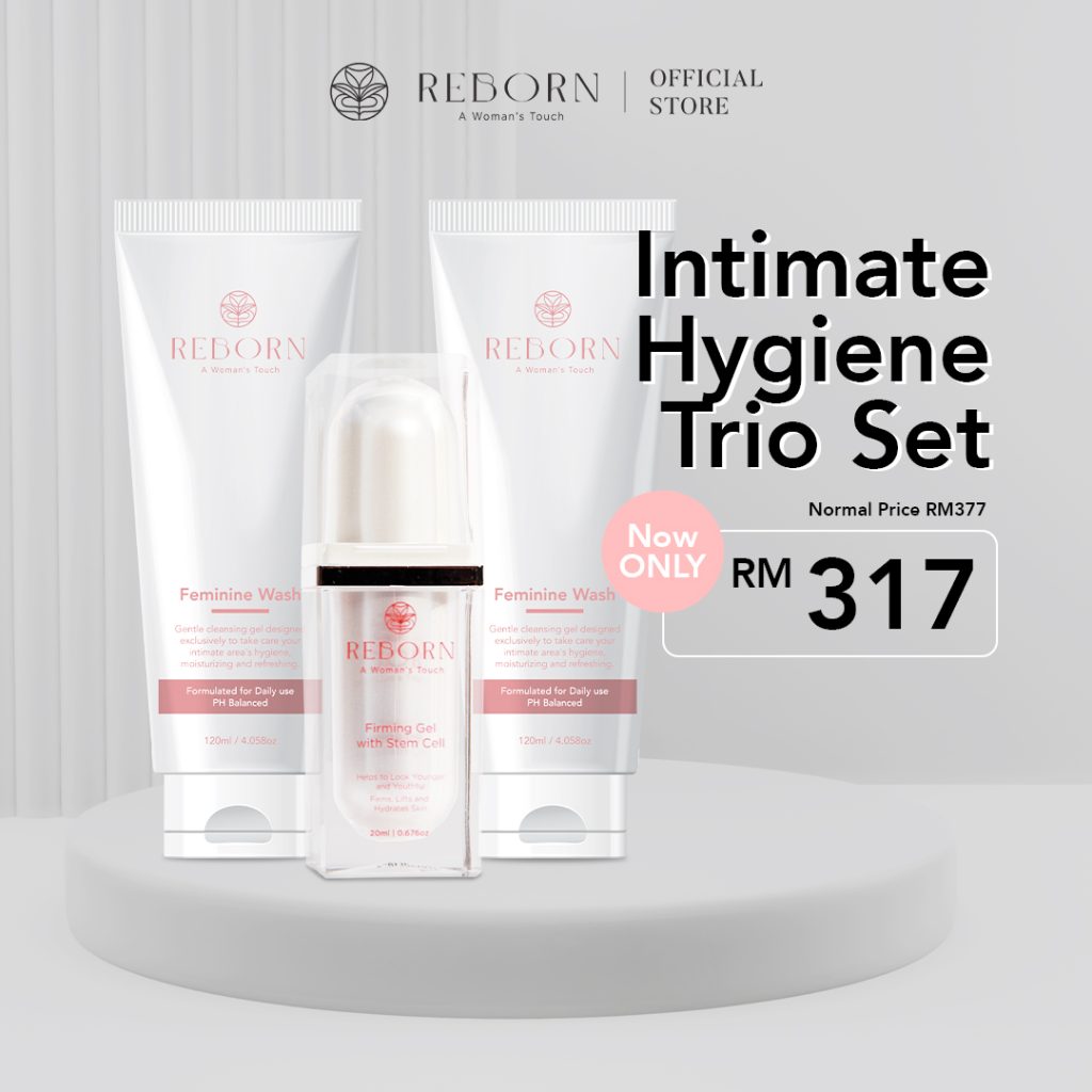 Intimate Anti Aging & Hygiene Trio Set - Reborn